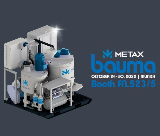 METAX | Presence at BAUMA 2022 | Metax
